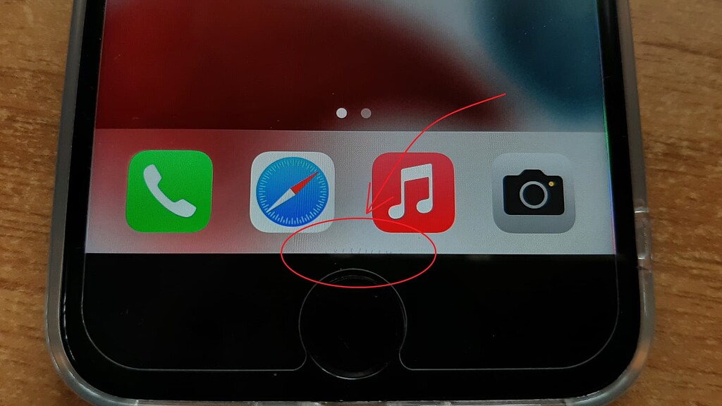 iPhone 8 - Pressione tasto home disattiva lo schermo - iPhone 8 ...